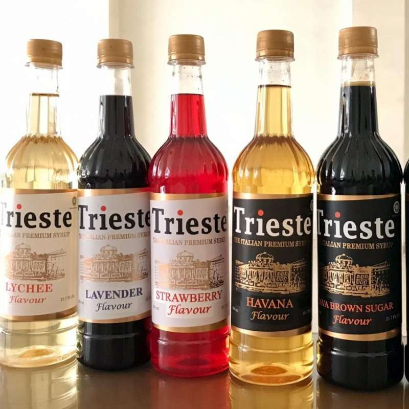Jual Trieste Syrup Premium Aneka Rasa All Variant (Botol 650ml ...