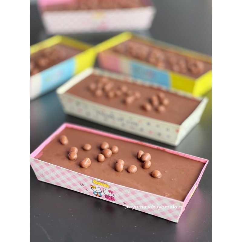 Jual BOX ROTI DAN KUE + TUTUP MOTIF - PERSEGI PANJANG MIX ISI 10 PCS ...