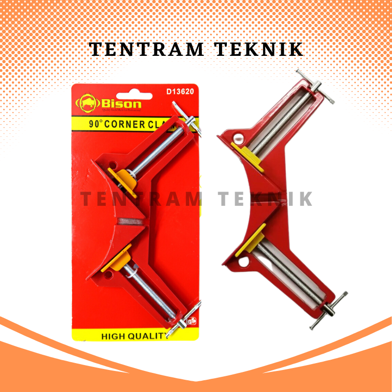Jual Catok Sudut Bison / Klem Sudut Siku Catok Corner Clamp 75mm ...