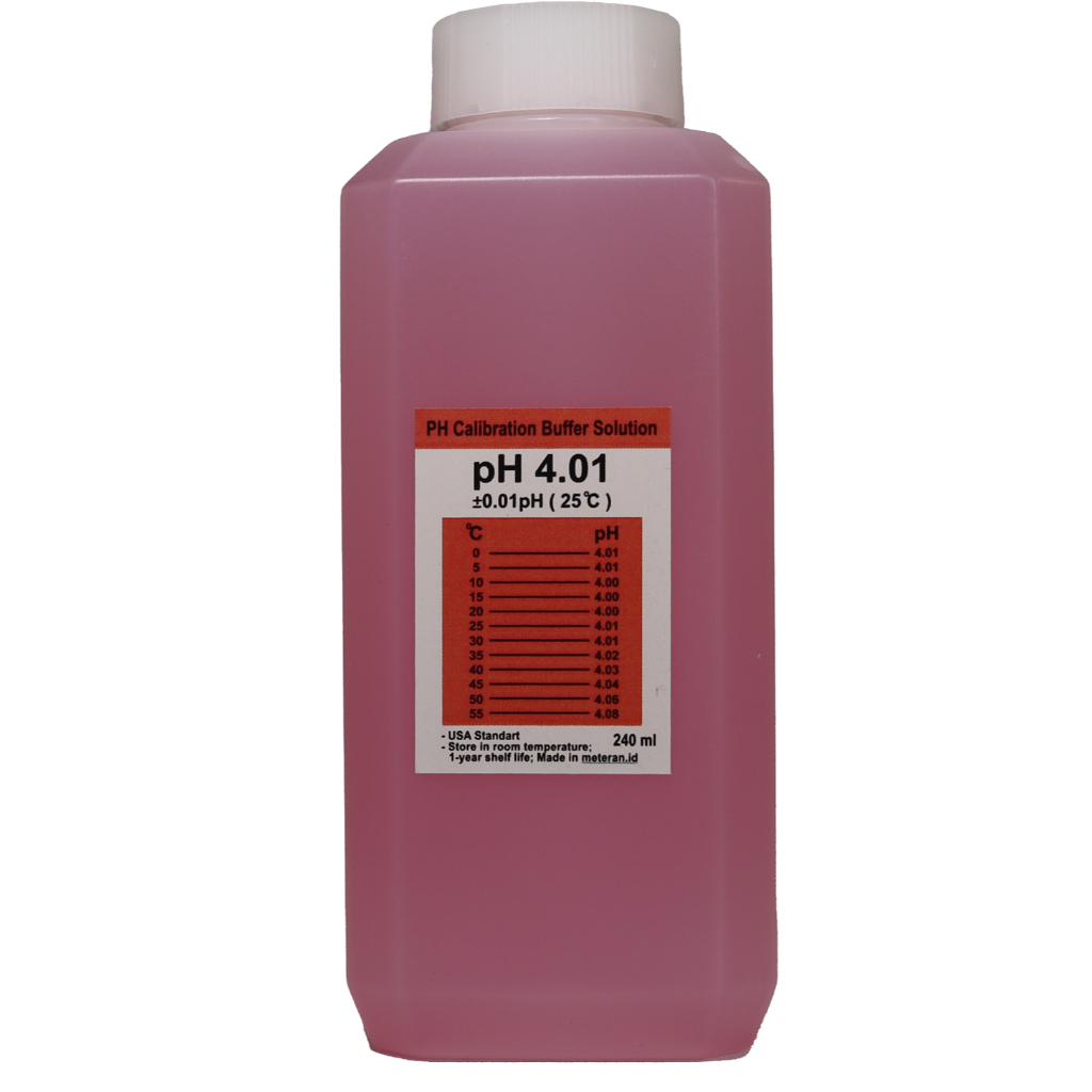 Jual PH Cair Dalam botol 60 ml calibration solution pH buffer solution ...