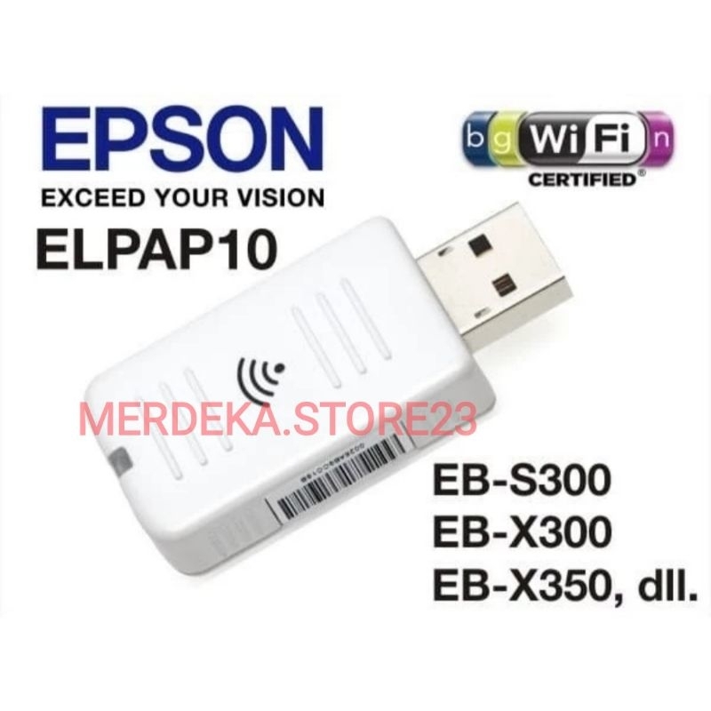 Jual EPSON Wireless LAN Module DONGLE (ELPAP10) FOR SUPPORT Proyektor ...