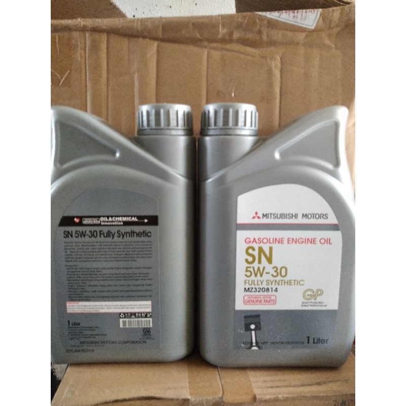 Jual oli Mitsubishi original SN 5w30 fully syntetic | Shopee Indonesia