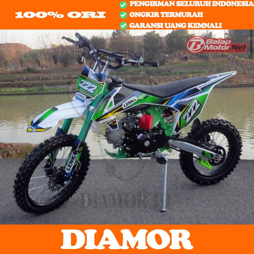 Jual LENKA MXGP 20 LENKA MXGP 222 Motor Trail Anak Bensin 4 tak MATIC ...