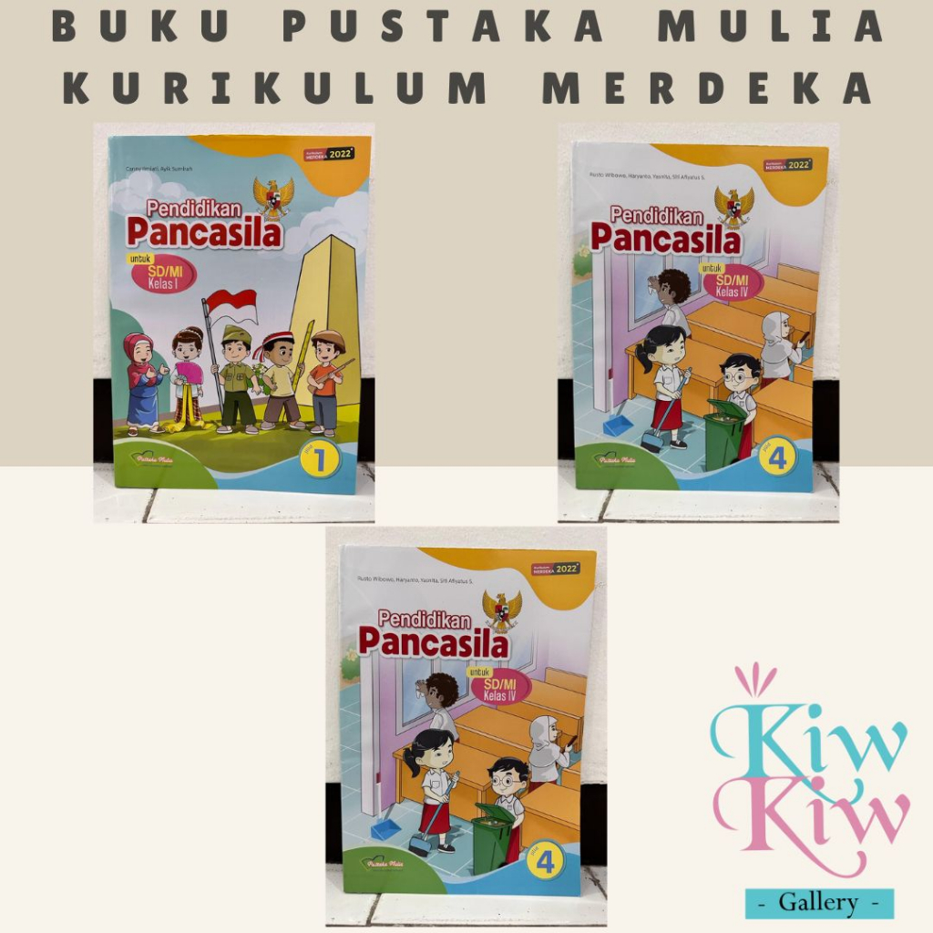 Jual Buku Pendidikan Pancasila Kelas 1, 2, 3, 4, 5, 6 SD/MI Kurikulum Merdeka - Pustaka Mulia ...