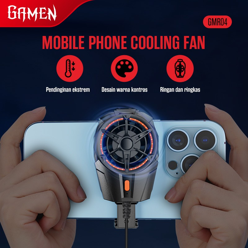 Jual GAMEN Fan Cooler GMR04 Radiator Pendingin HP Cooling Fan Gaming ...