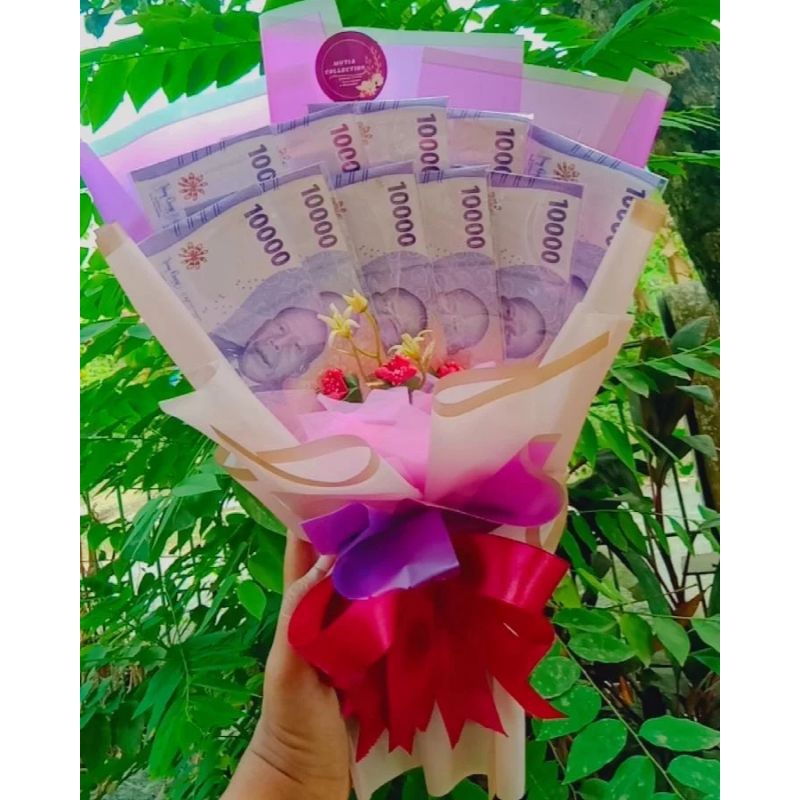 Jual BUKET UANG 10 ( 10 Lembar ) | Shopee Indonesia