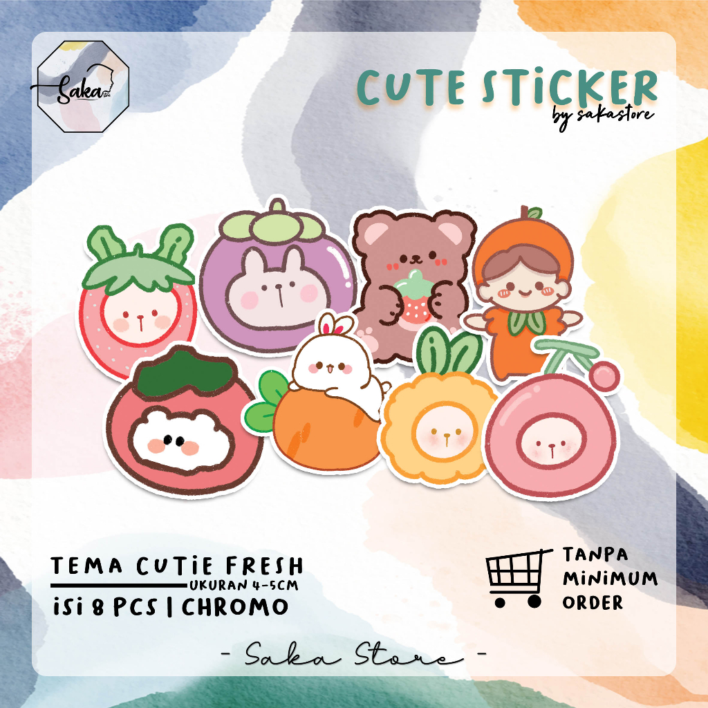 Jual STIKER AESTHETIC STICKER CASE HANDPHONE LAPTOP TUMBLR BUJO WALL ...