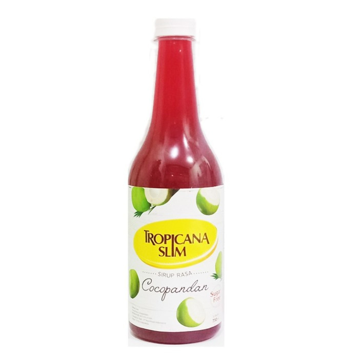 Jual TROPICANA SLIM SYRUP C/PANDAN 750ML BTL | Shopee Indonesia