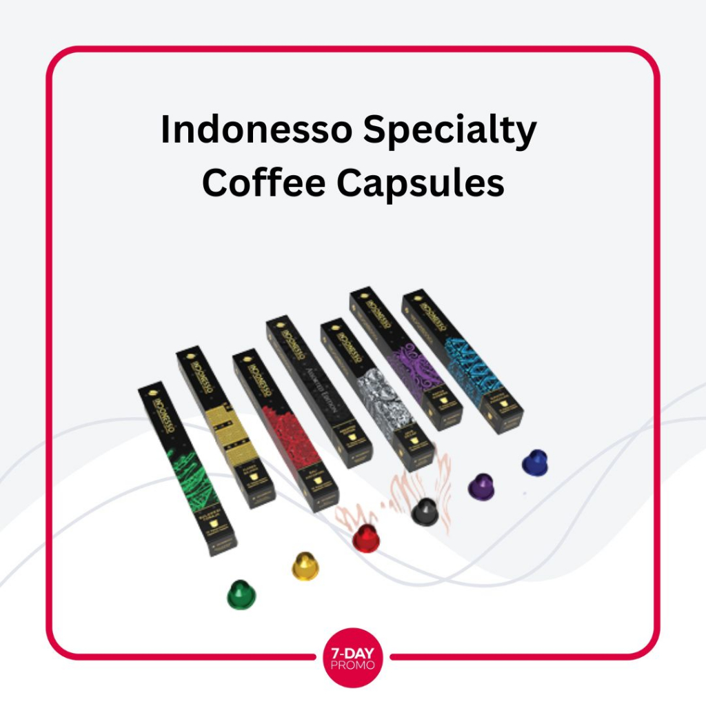 Jual Indonesso Specialty Coffee Capsules Kopi Kapsul | Shopee Indonesia