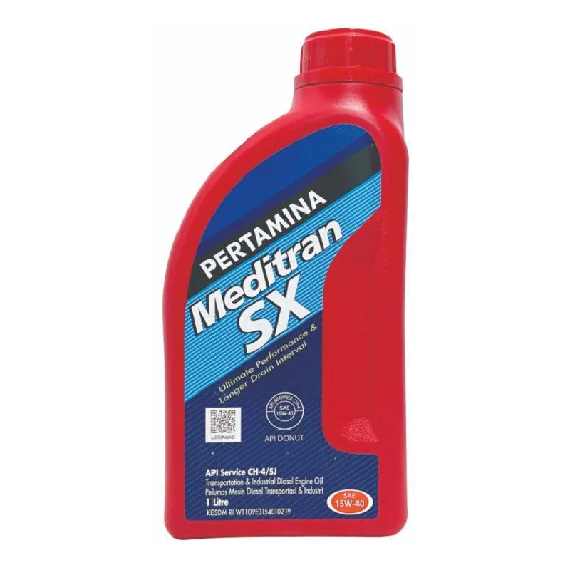 Jual Pertamina Meditran SX 15W-40 Oil 1 Liter (OLI) | Shopee Indonesia