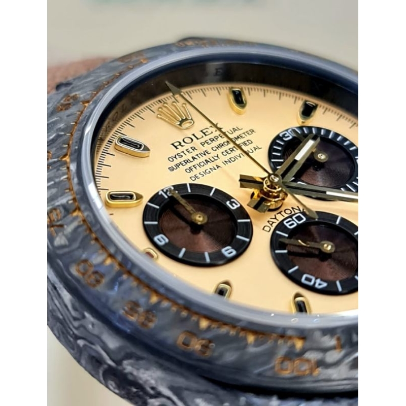 Jual Rolex Daytona Dwi Desert Eagle Automatic Carbon/Jam Tangan Pria ...