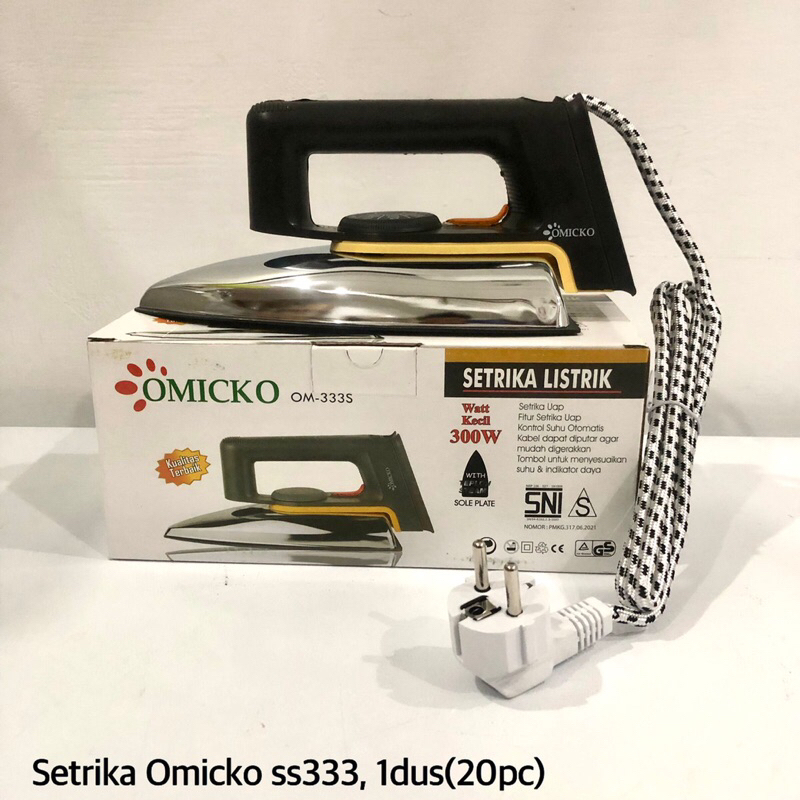 Jual setrika omicko 333 666 | Shopee Indonesia