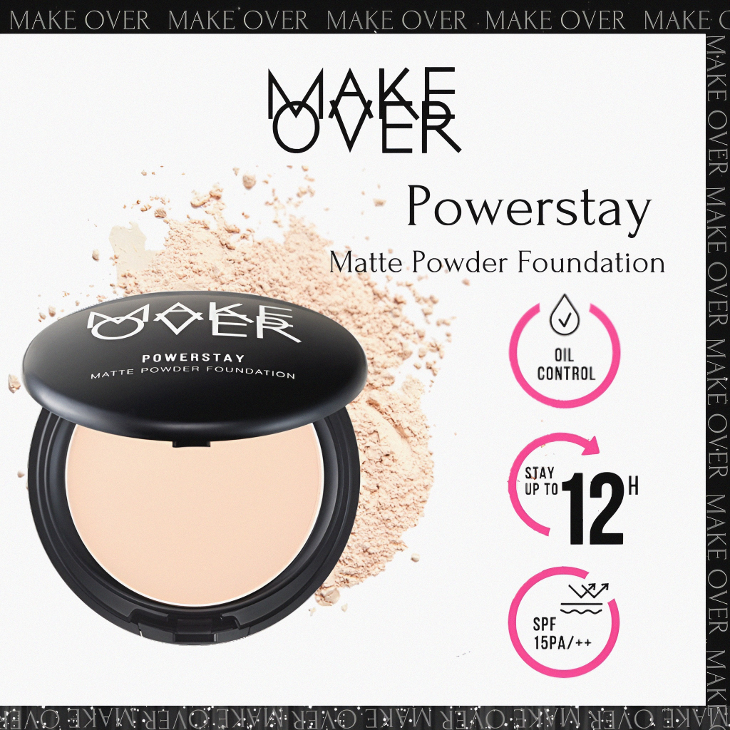 Jual Make Over Powerstay Matte Powder Foundation | Bedak Padat | Shopee ...