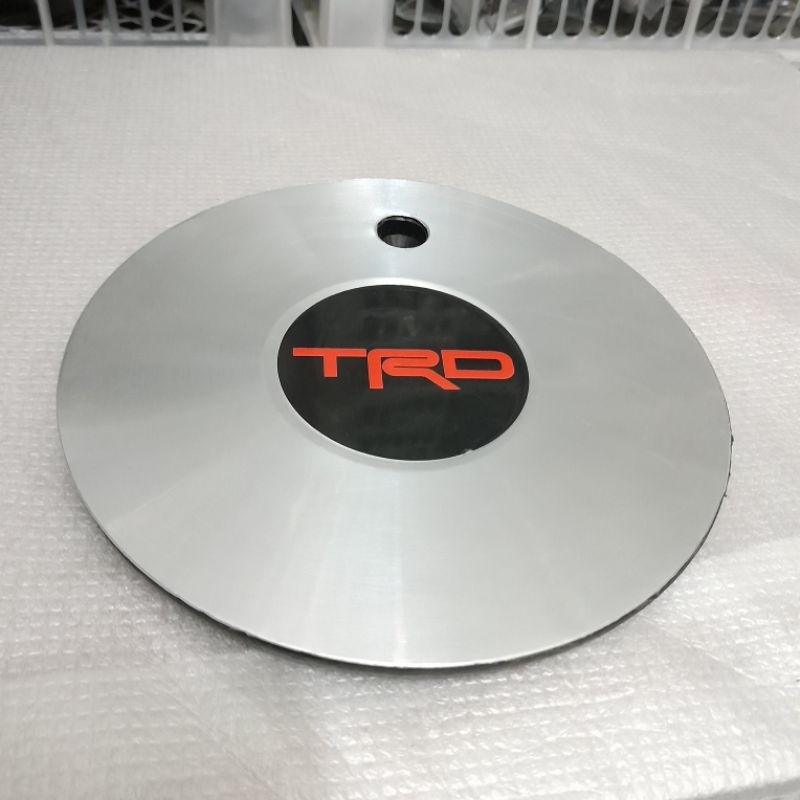 Jual center dop tutup velg mobil racing variasi logo TRD diameter 15cm ...