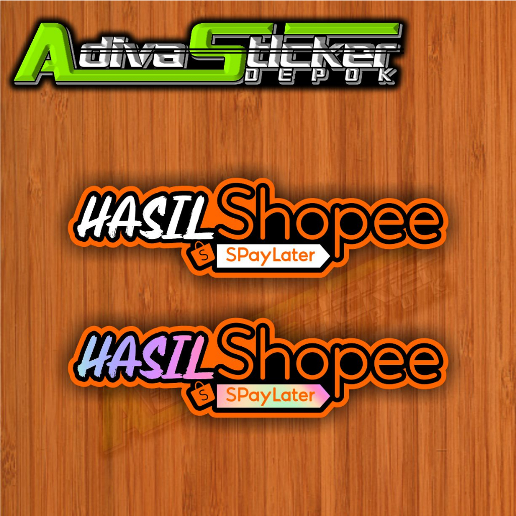 Jual stiker shoppee pay later sticker shoppeepaylater | Shopee Indonesia