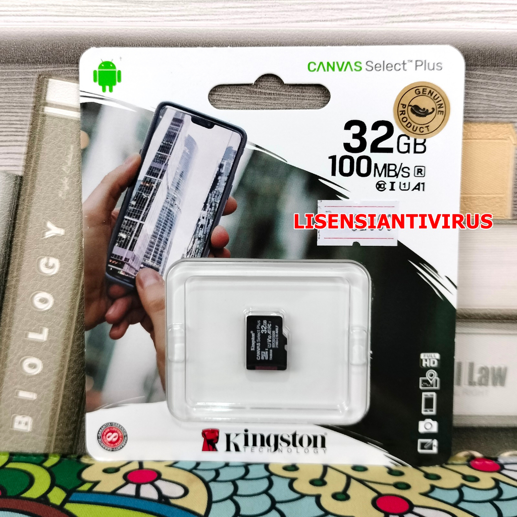 Jual MicroSD Kingston Canvas Select Plus Class 10 MicroSDXC 32GB 64GB ...