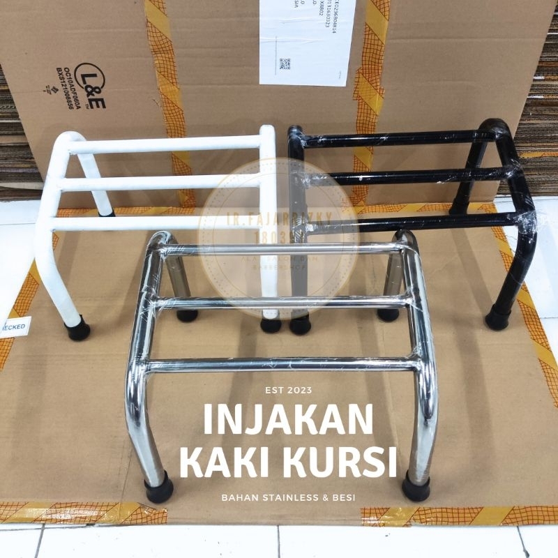 Jual Injekan kaki kursi salon/injakan kaki/injakan kaki stainless ...