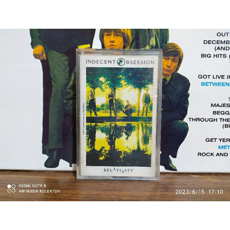 Jual Kaset Pita : INDECENT OBSESSION - RELATIVITY. | Shopee Indonesia