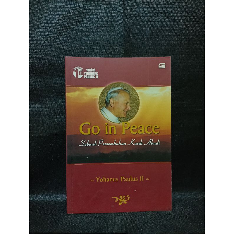 Jual BUKU ORIGINAL GO IN PEACE-YOHANES PAULUS II | Shopee Indonesia