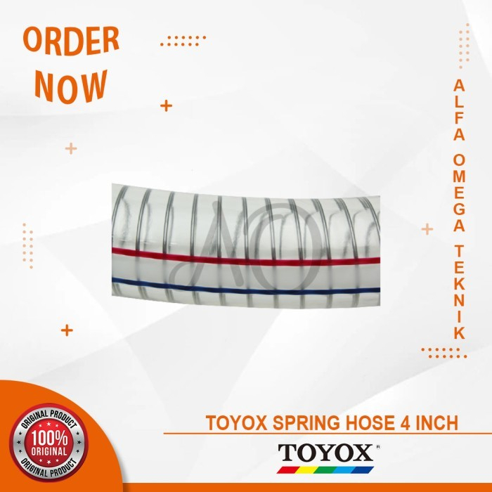 Jual SELANG TOYOX TOYOSPRING 4 INCH SPRING HOSE SPIRAL KAWAT 100MM TS ...