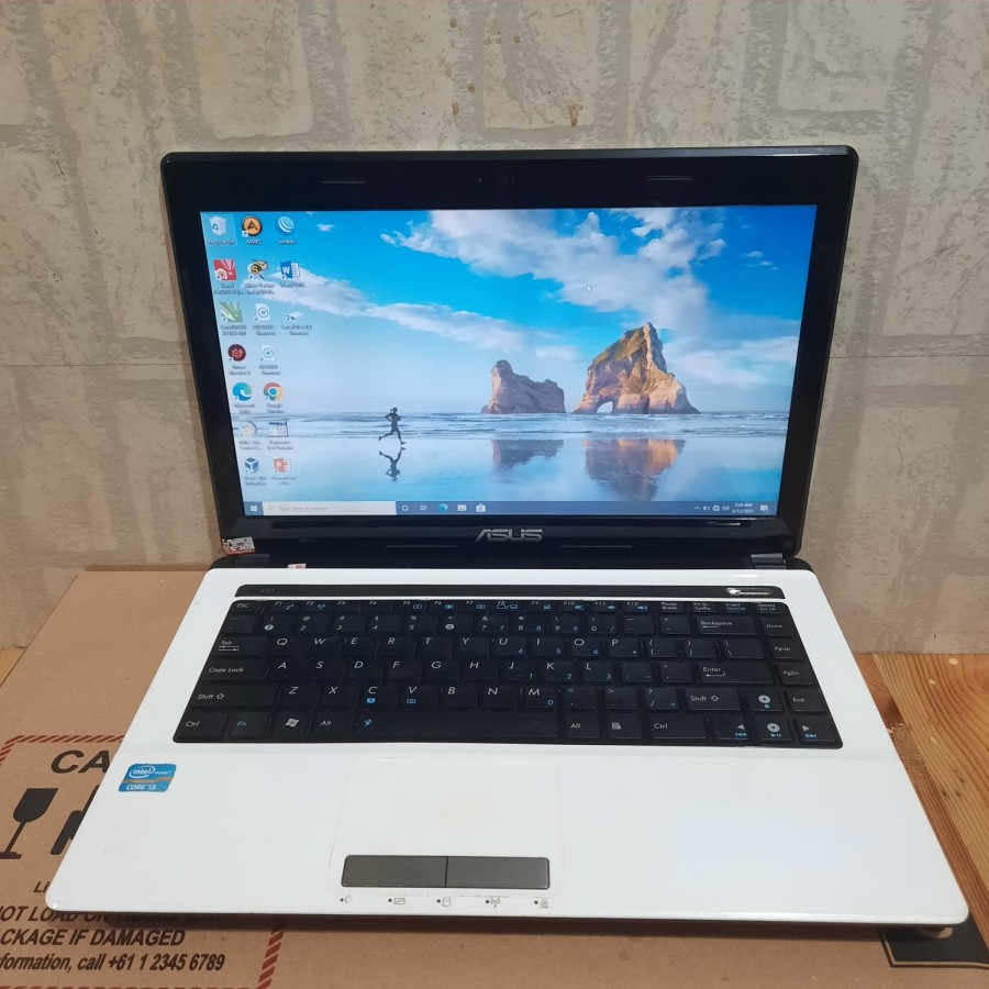 Jual Laptop Asus K43E, Core i3-2350M, Ram 4Gb, SSD 256Gb, Windows 10 ...