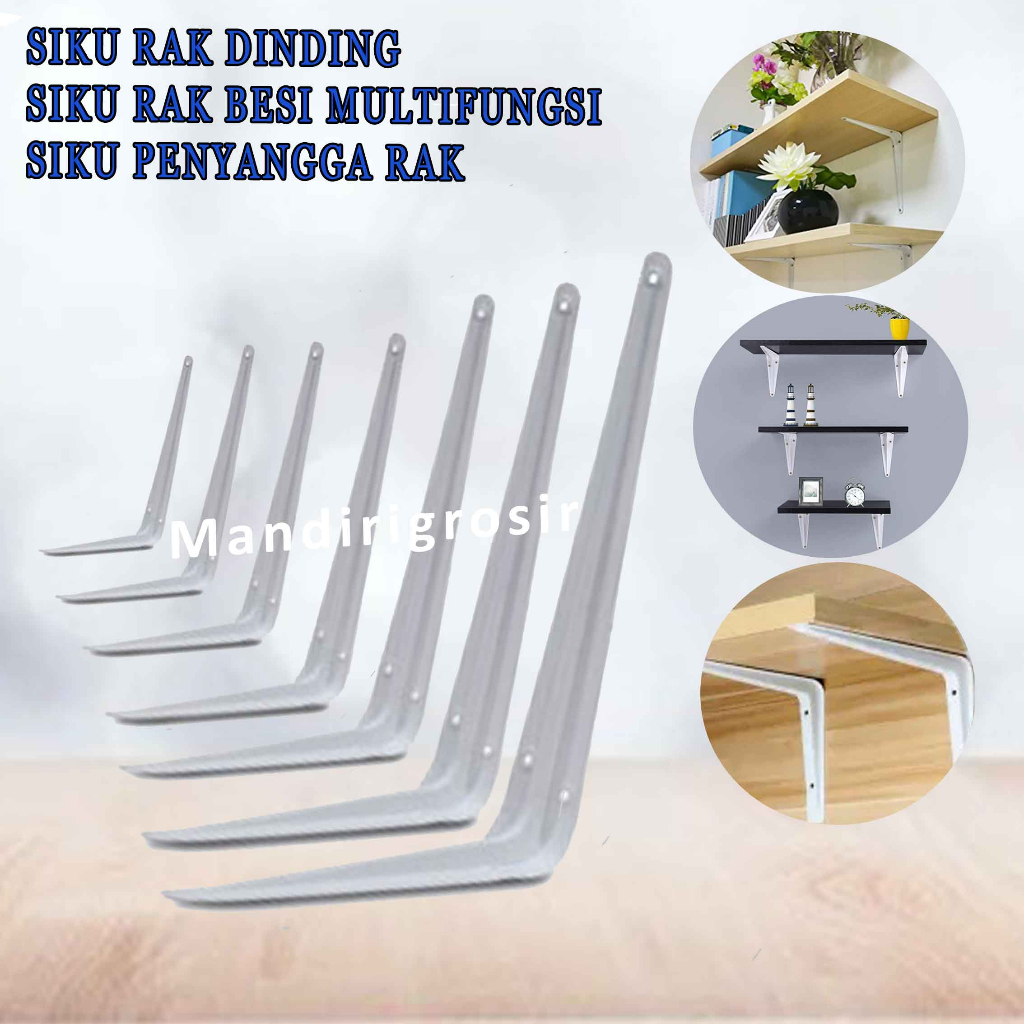 Jual Siku Rak Besi Multifungsi * Siku Rak Dinding * Siku Penyangga Rak ...