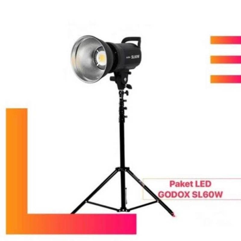 Jual Godox SL-60W Lighting Video LED Bowens Mount SL - 60w White ...