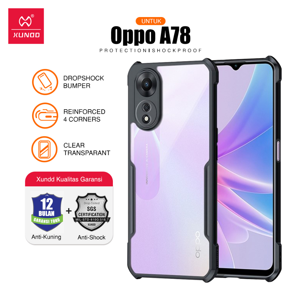 Jual XUNDD Case Untuk Oppo A78 5G / Oppo A58 5G / Oppo A58x 6.56 inch ...