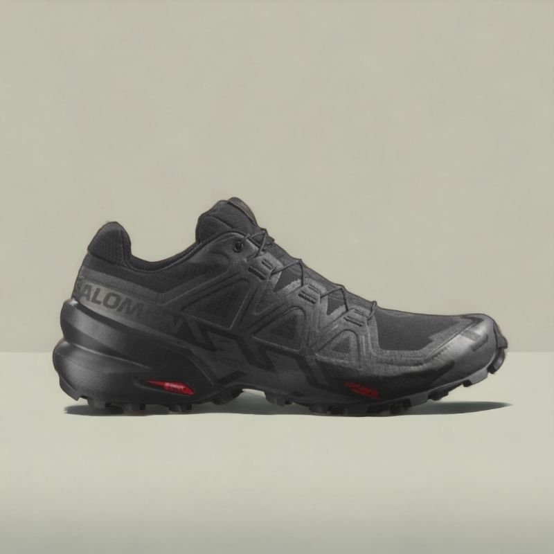 Jual Sepatu Salomon Trail Running Speedcross 6 GTX Black Phantom ...