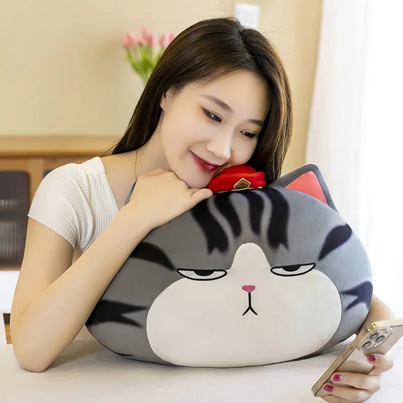 Jual Boneka kucing furyu Bantal kucing furyu 40cm bahan halus lembut ...