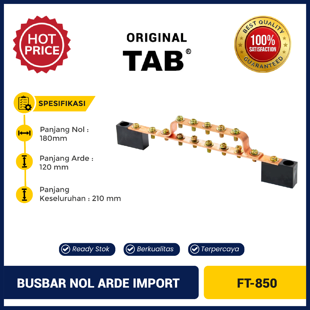 Jual Busbar Nol Arde Import FT-850 TAB | Shopee Indonesia