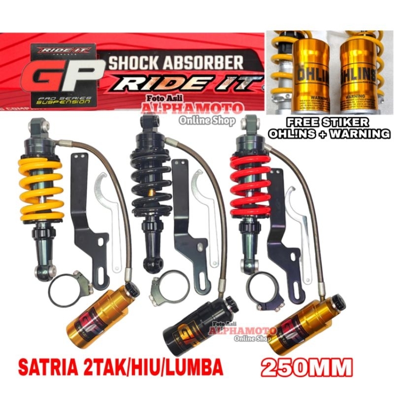 Jual monoshock ride it gp 103 satria 120 r 2tak hiu lumba tabung pisah ...
