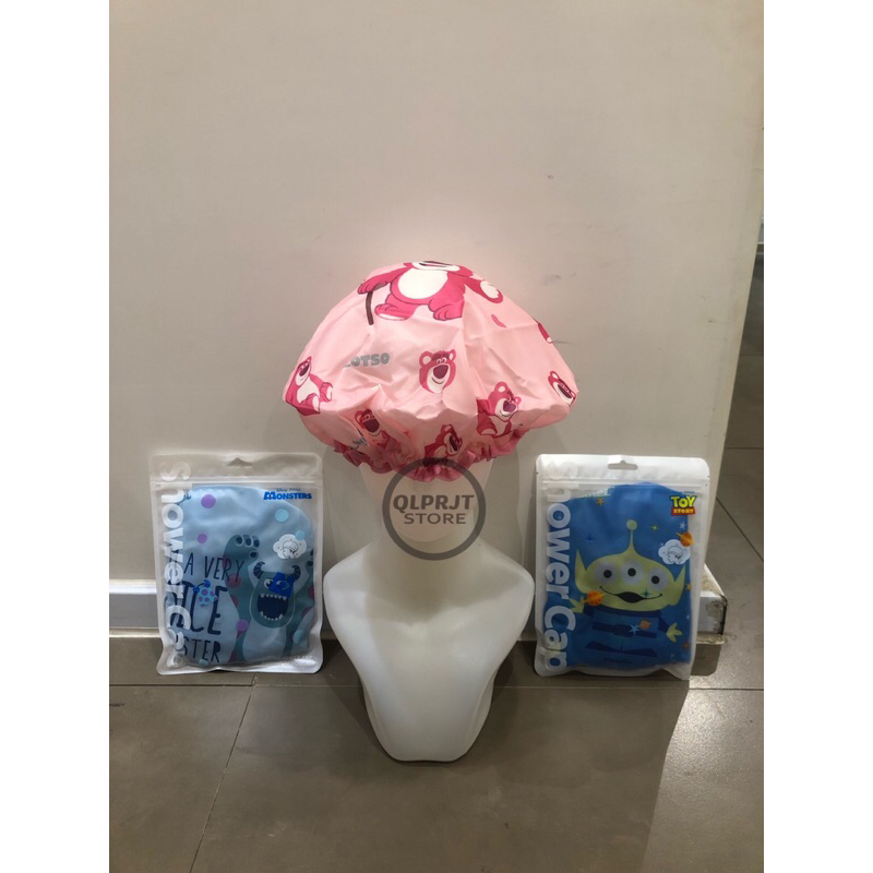 Jual Shower Cap Lucu Miniso Penutup Rambut Mandi Toy Story Collection ...