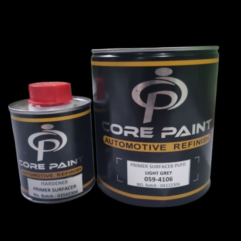 Jual epoxy core paint PU primer surfacer 1kg 4jam kering | Shopee Indonesia