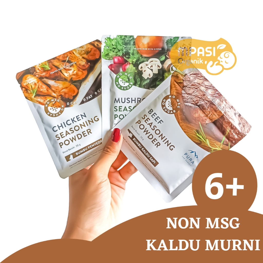 Jual PURA KALDU MPASI PREMIUM ALAMI NON MSG/ KALDU AYAM KAMPUNG SAPI ...