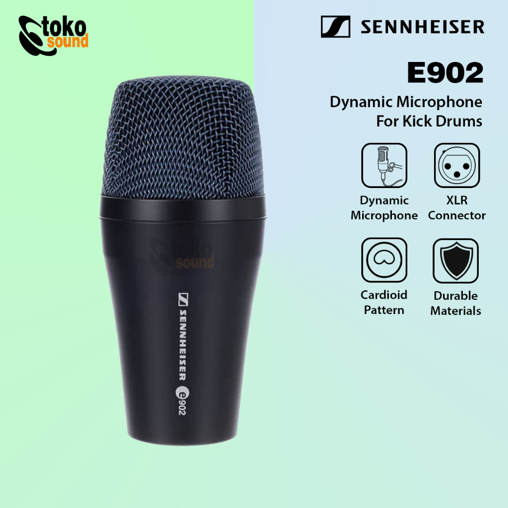 Jual Sennheiser E902 - Dynamic Microphone For Kick Drum Original | Shopee Indonesia