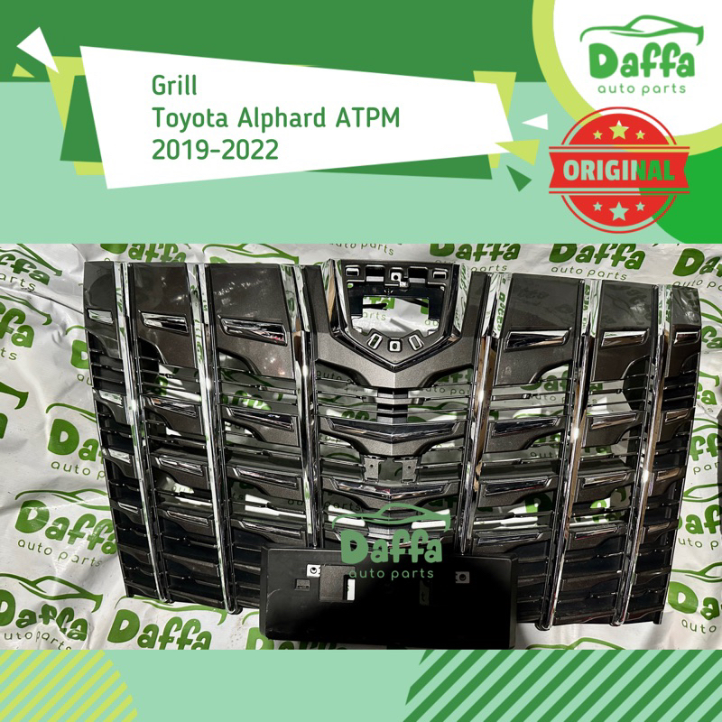 Jual Grill Grille Gril Grile Bumper Bemper Guard Depan Mobil Toyota ...