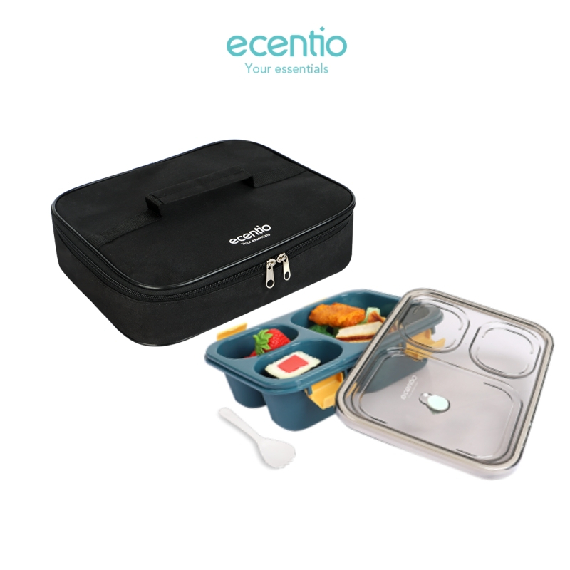 Jual ecentio kotak makan anti tumpah lunch box set 850ML Anti Tumpah ... Jual ecentio kotak makan anti tumpah lunch box set 850ML Anti Tumpah ...