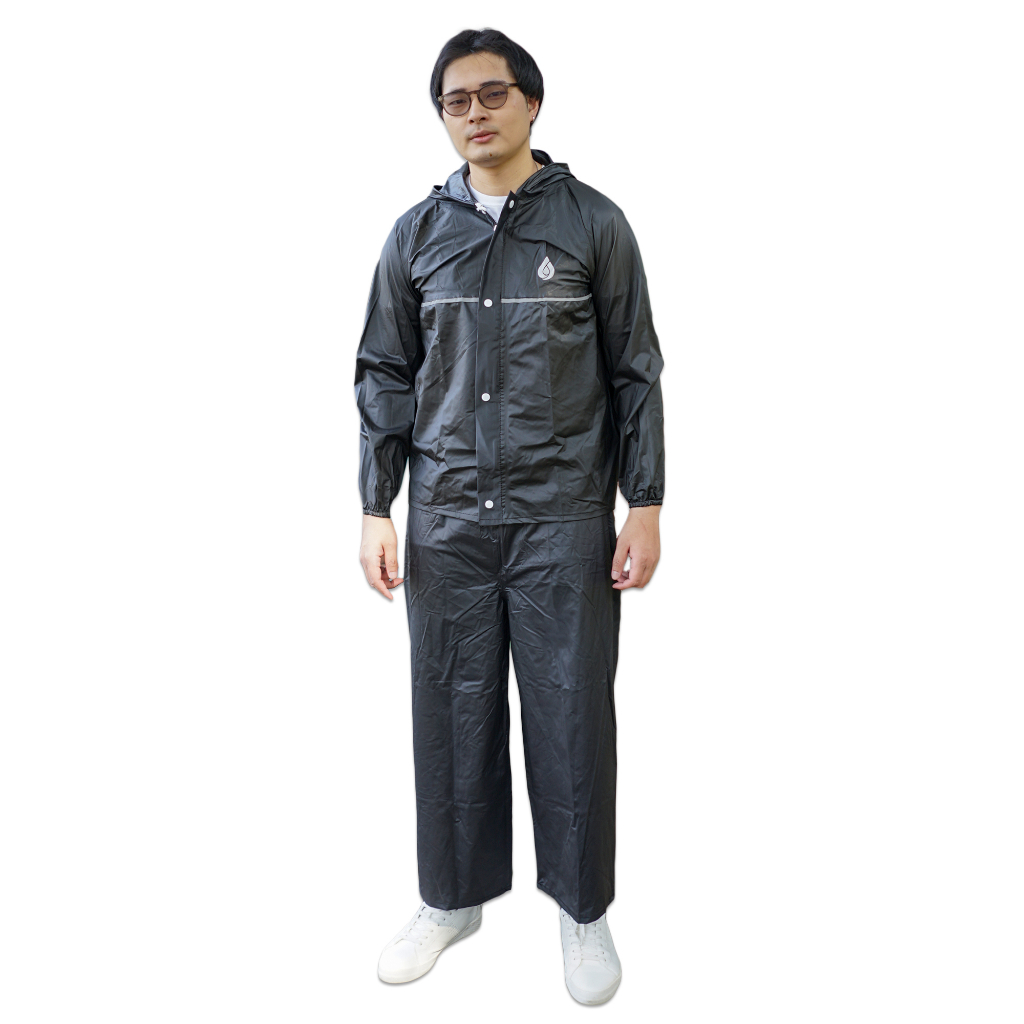 Jual Guyur Jas hujan List RAINCOAT Setelan Pria Wanita dewasa Anti ...
