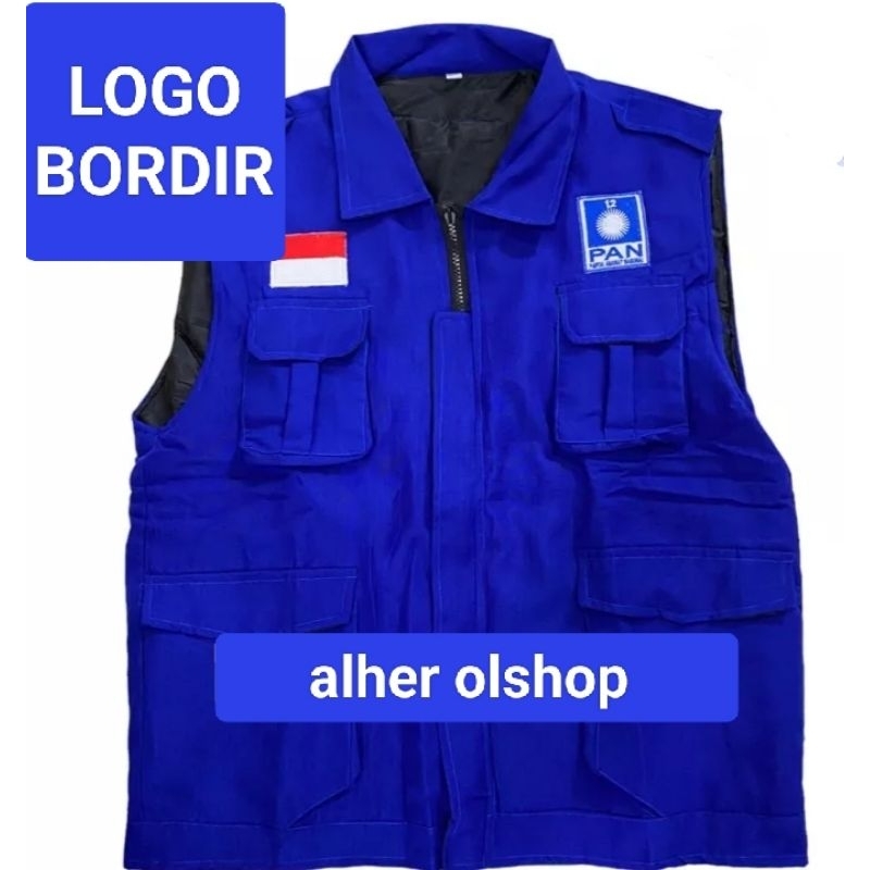 Jual Rompi pan rompi partai Pan rompi partai amanat Nasional rompi ...