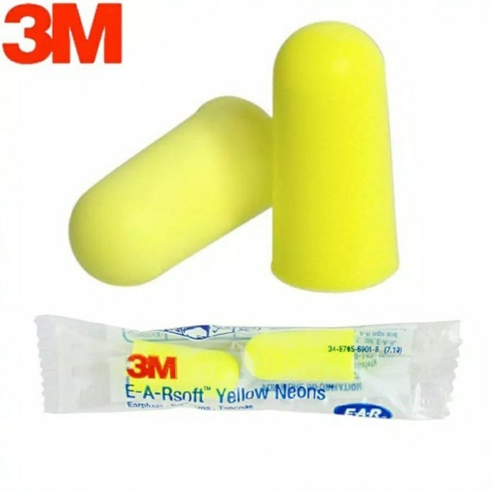 Jual 3M Earplug Yellow Classic Pelindung Telinga Earplug Penutup Foam ...