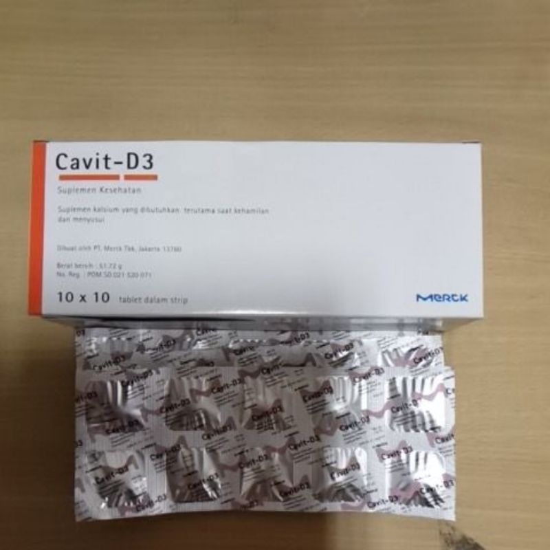Jual Cavit D3 10 Tablet | Shopee Indonesia