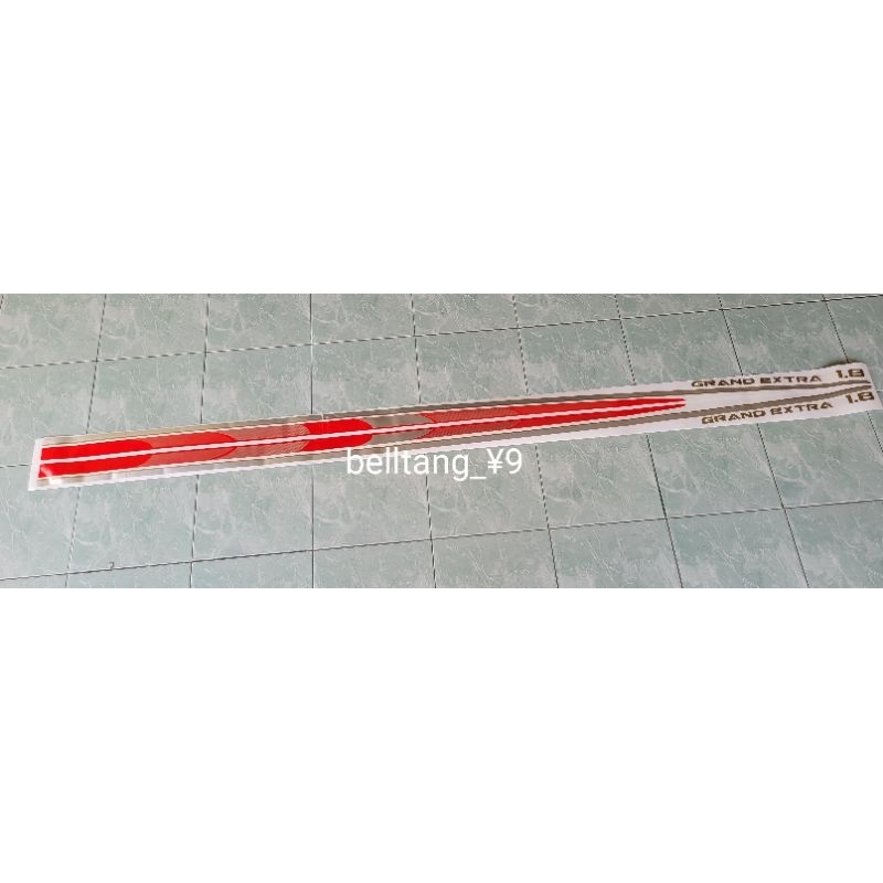 Jual Sticker stiker kijang grand extra 1.8 /stiker toyota kijang grand ...