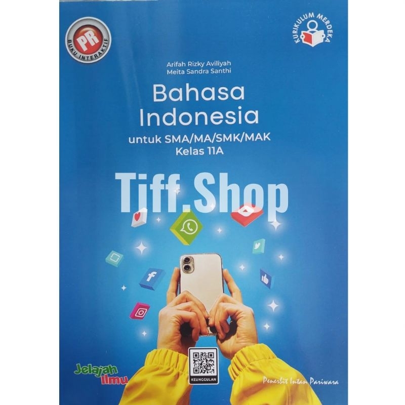 Jual Buku LKS/PR Interaktif Bahasa Indonesia kelas XI, 11 semester 1 (Kurikulum Merdeka) cetakan ...