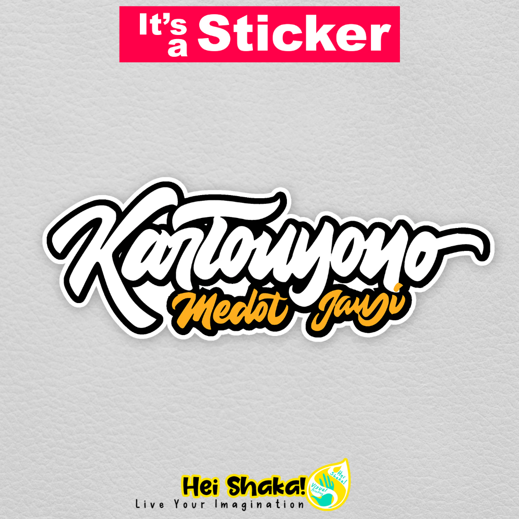 Jual Heishaka Stiker Kartonyono Medot Janji Denny Caknan Sticker Lagu ...
