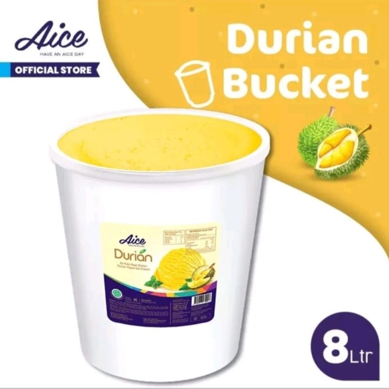 Jual AICE DURIAN 8 LITER | Shopee Indonesia