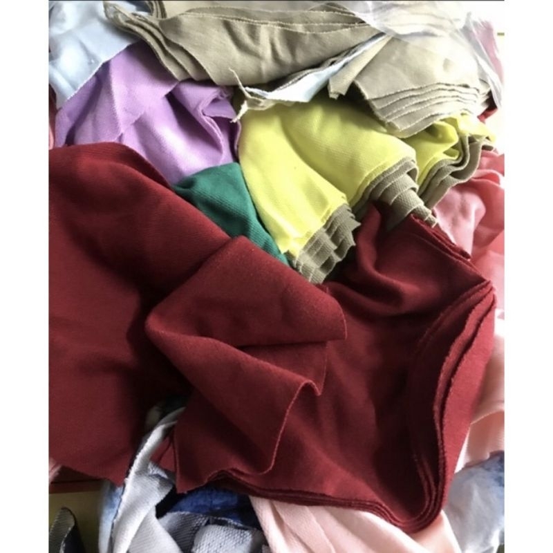 Jual Kain majun warna,kain perca kain majun campur | Shopee Indonesia