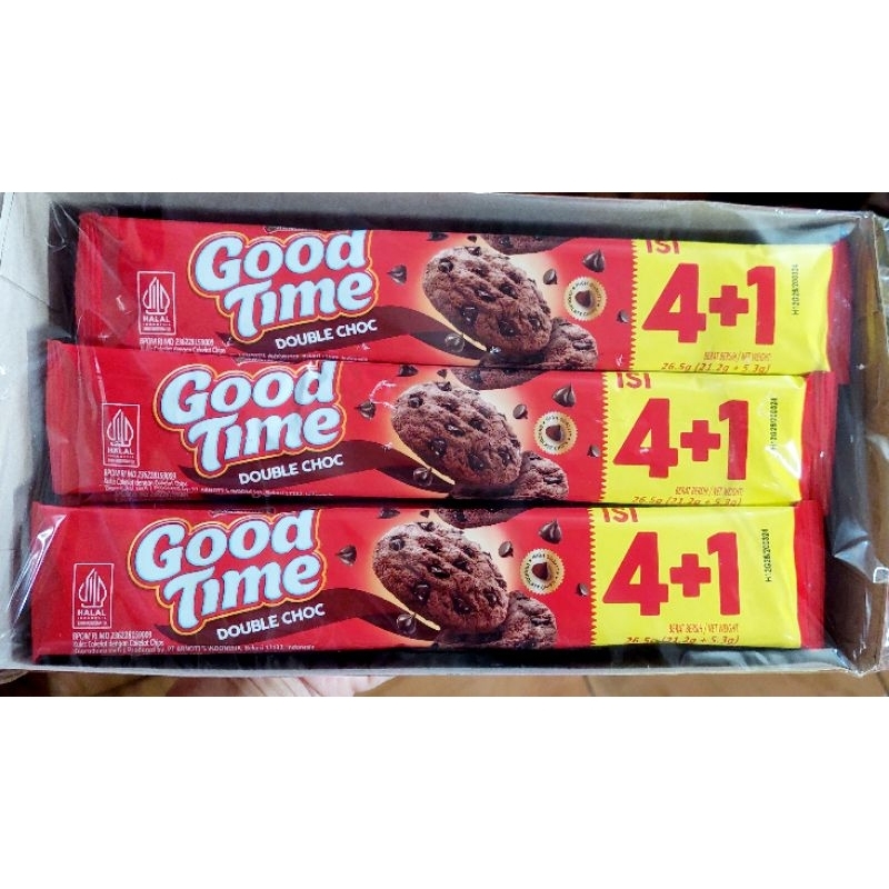 Jual Good Time Double Choc 12pcs x 26,5gr | Shopee Indonesia