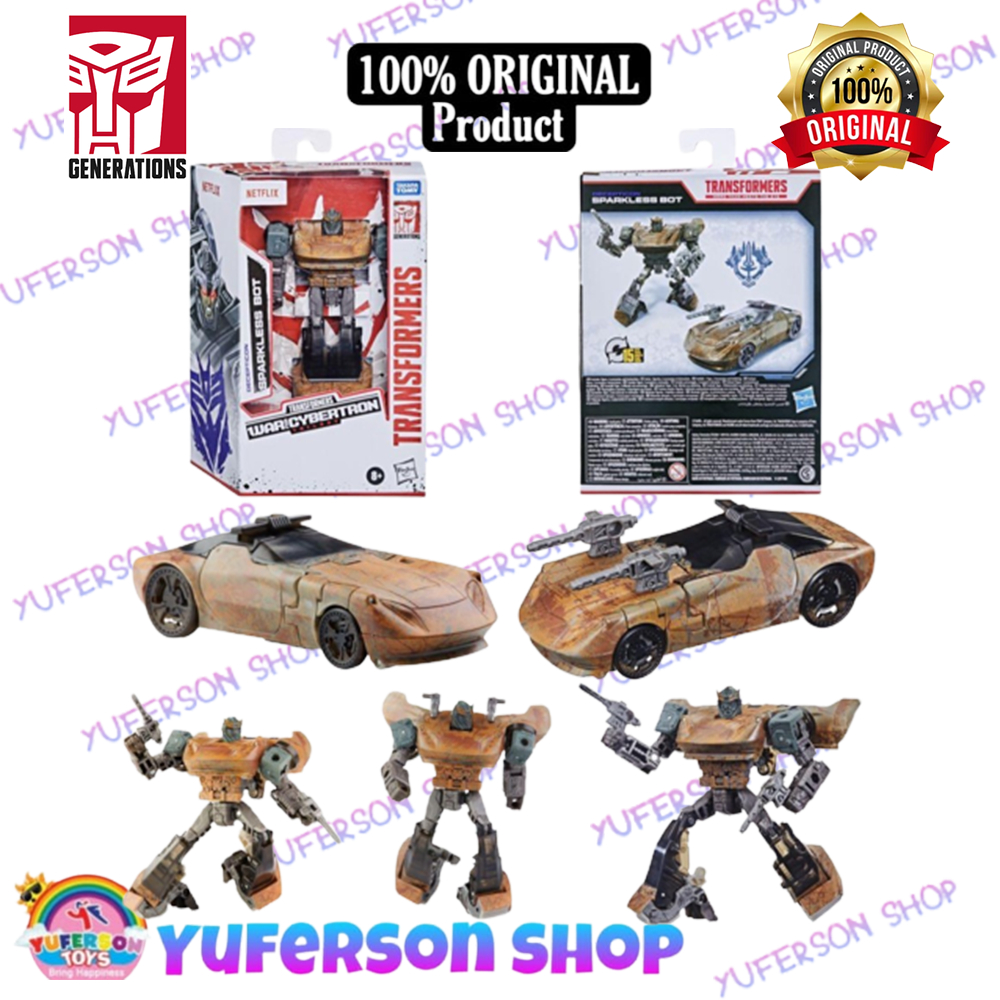 Jual Transformers War for Cybertron Trilogy Deception Sparkless Bot ...