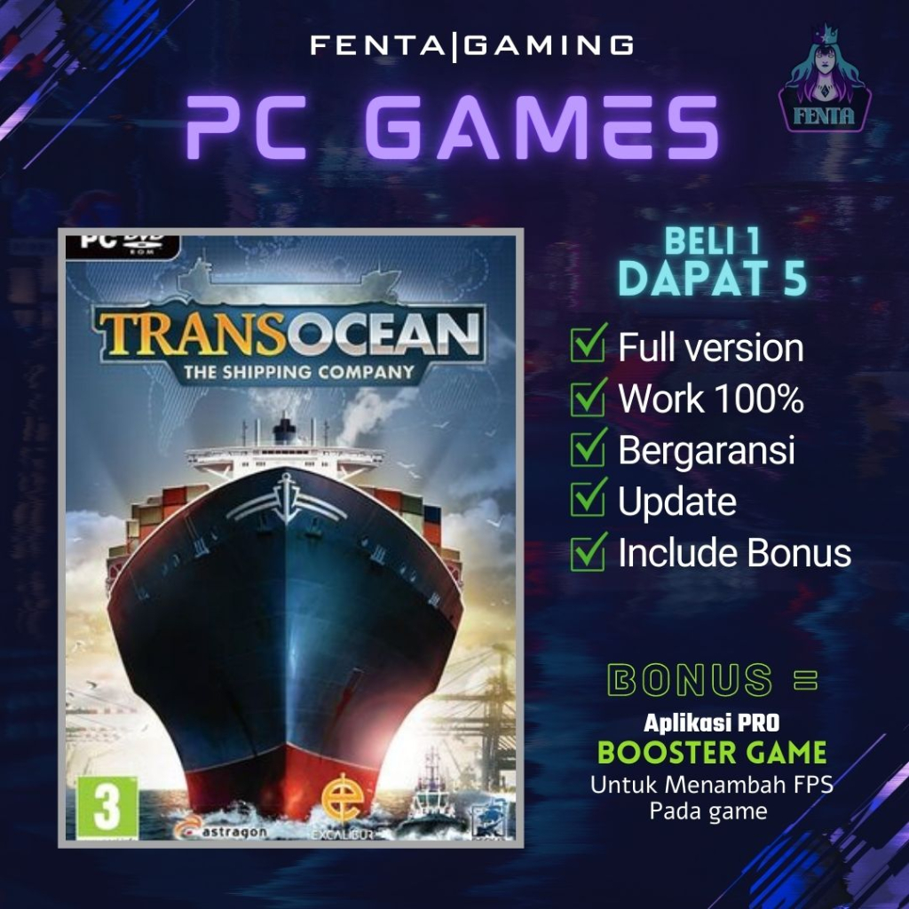 Jual TRANSOCEAN THE SHIPPING COMPANY - GAME PC - GAME LAPTOP | Shopee ...